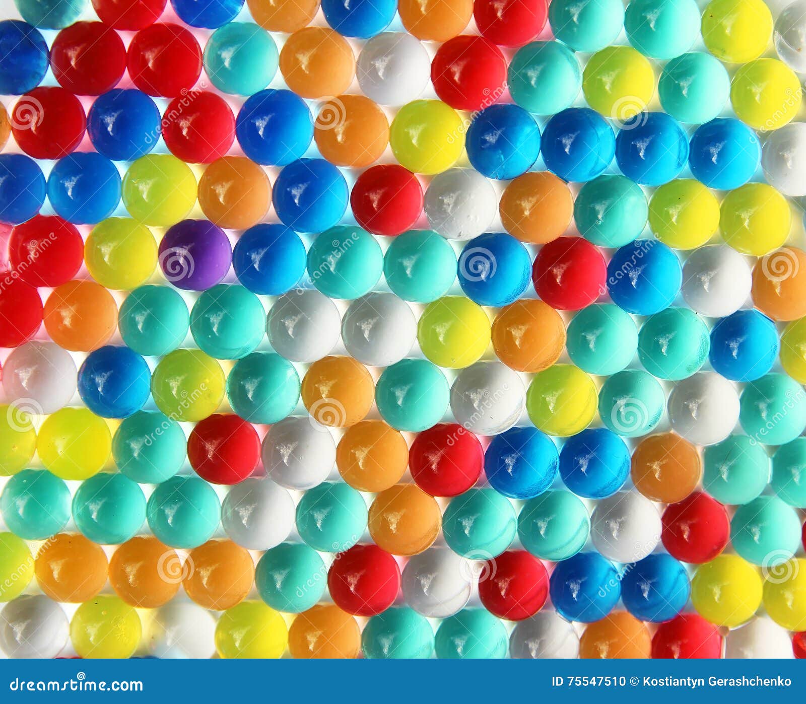 Background of Different Colors Balls Stock Photo - Image of green ...
