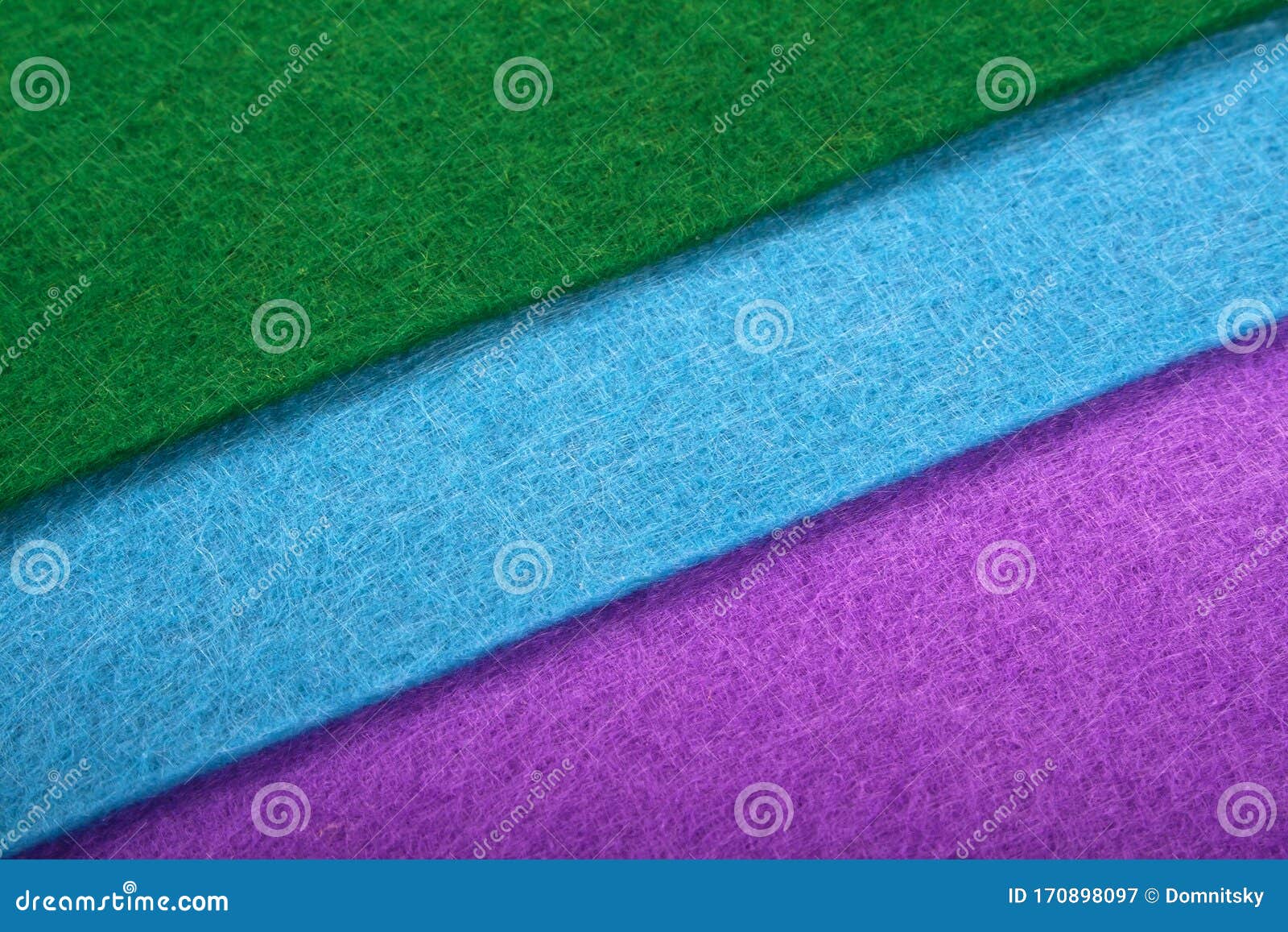 Background of Different Colors of Felt Stock Image - Image of canvas ...