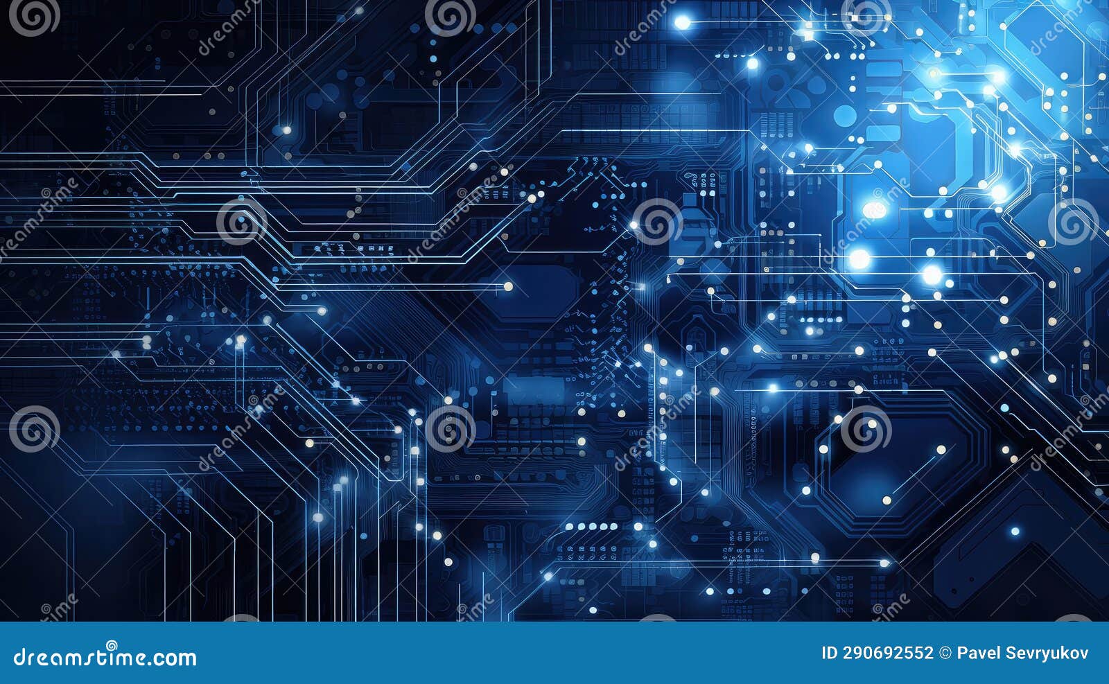 Background Digital Blueprint Abstract Stock Illustration - Illustration ...