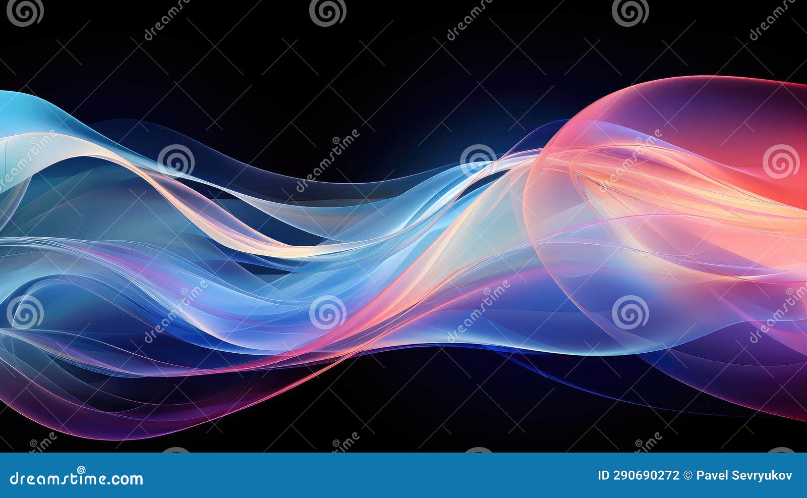 Background Digital Flowing Patterns Stock Illustration - Illustration ...