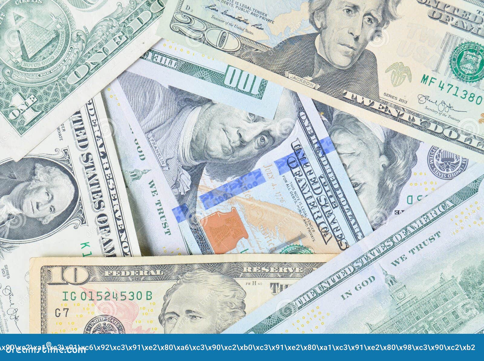 Background of Dollar Bills. Stock Photo - Image of america, debt: 130996824