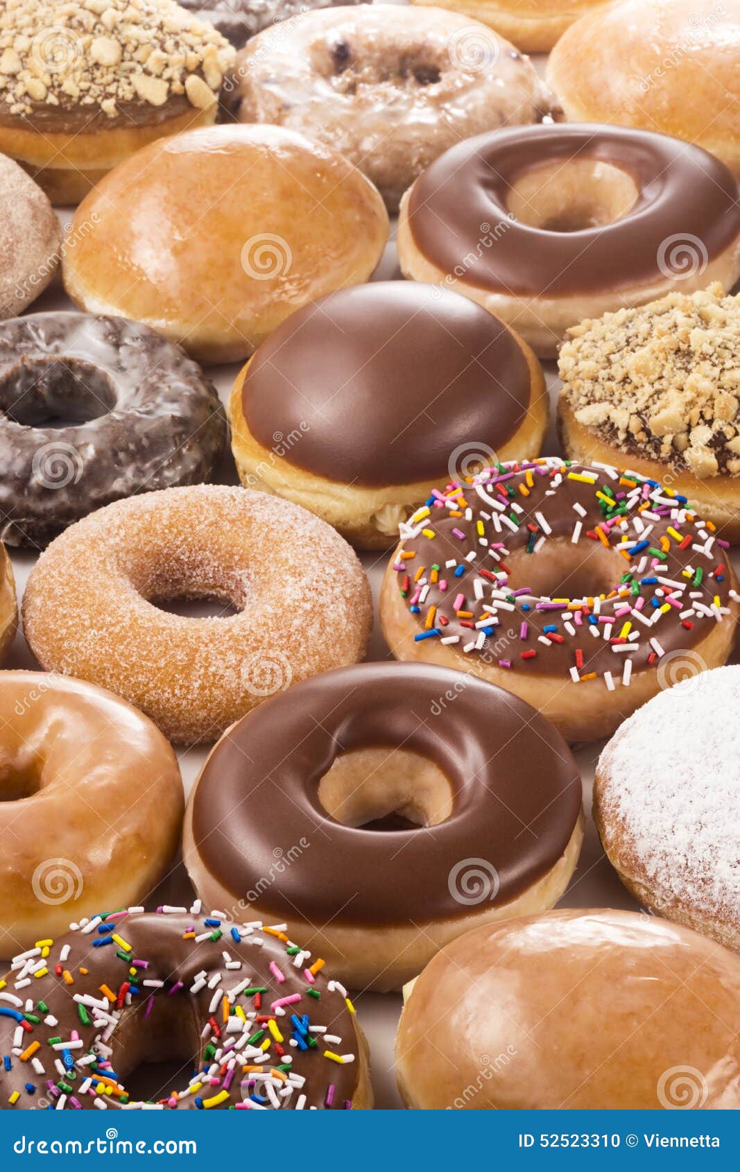 Background of Donuts stock photo. Image of donuts, jelly - 52523310