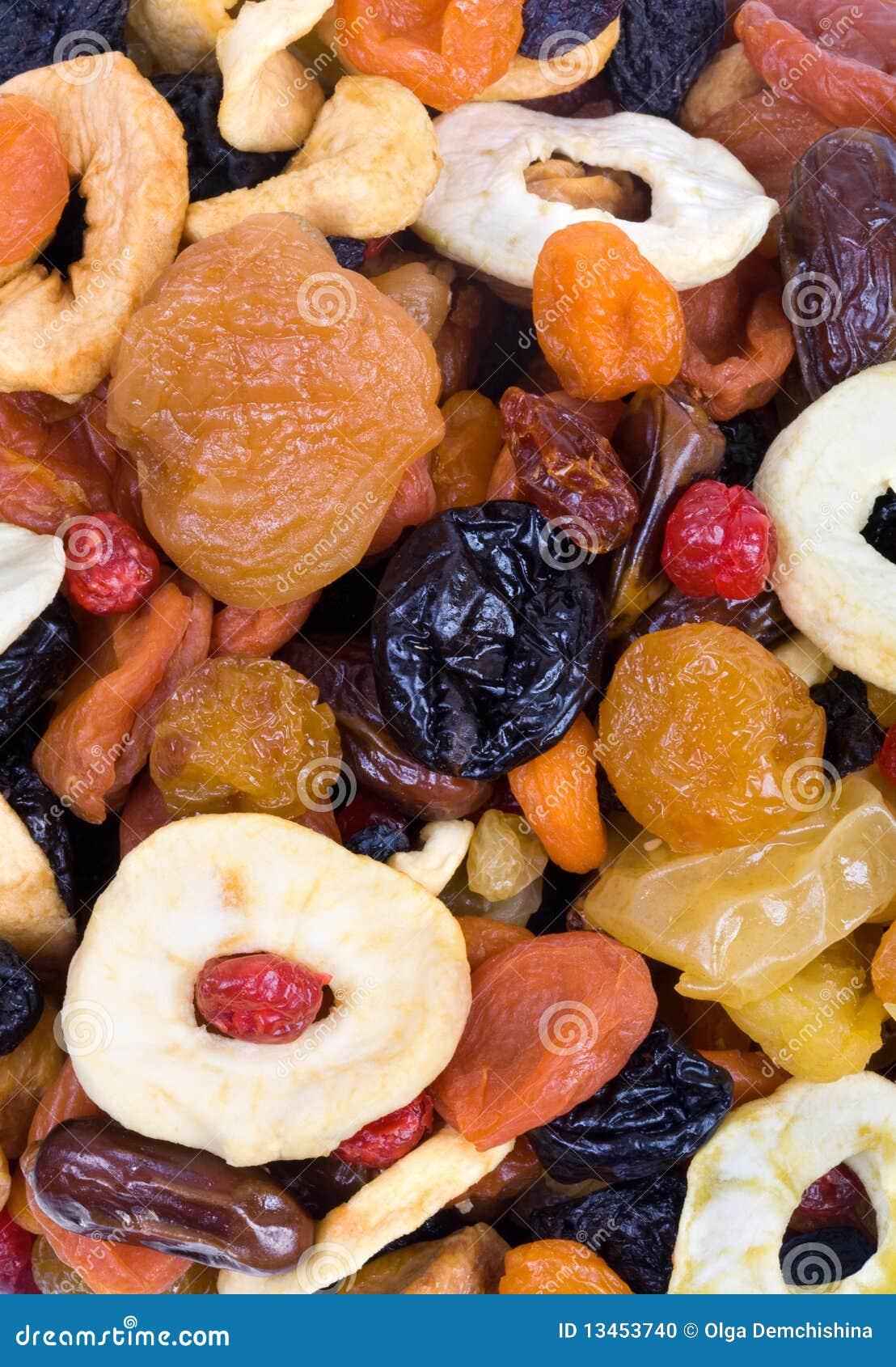 Background of dried fruits stock photo. Image of healthy - 13453740