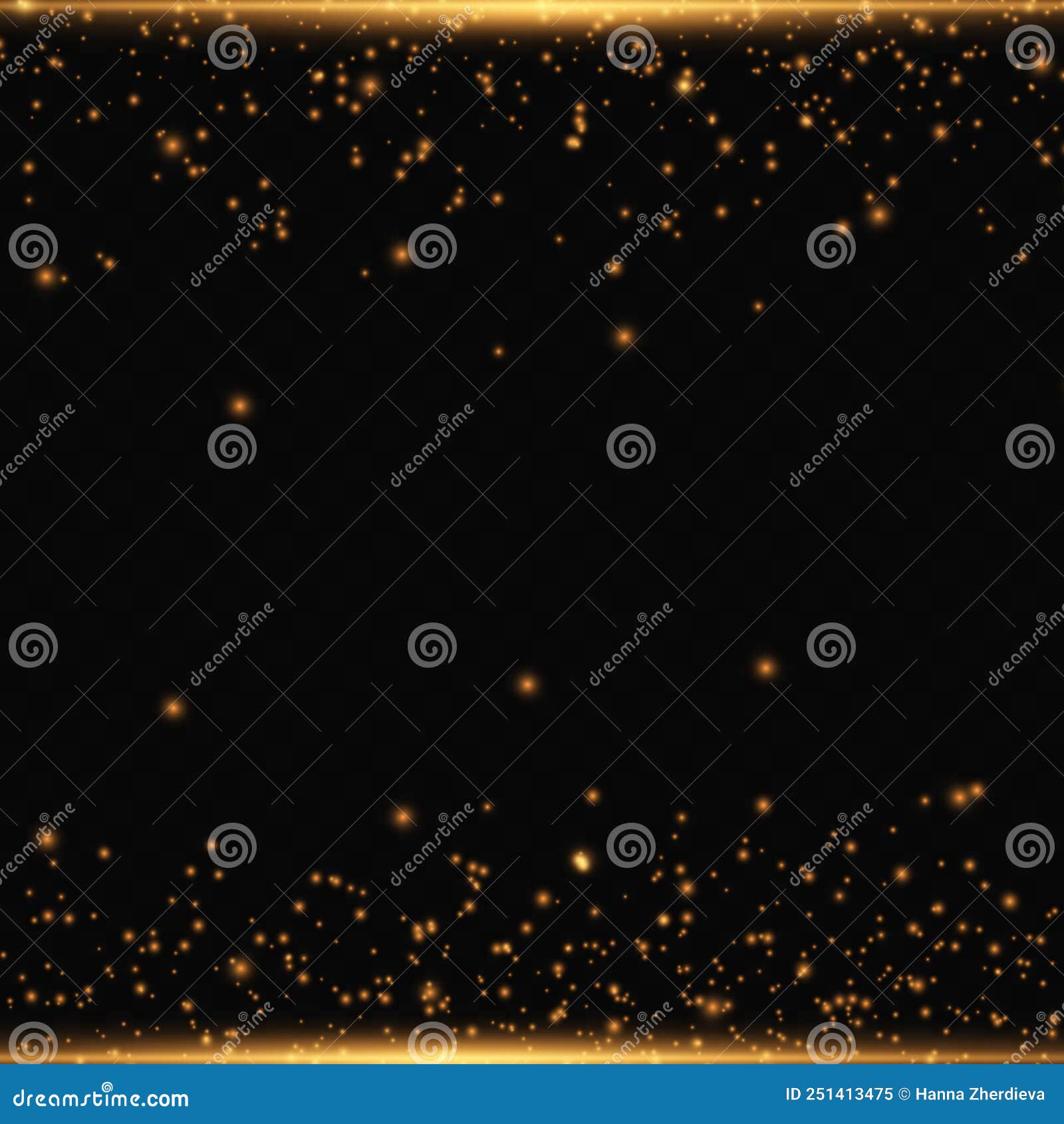 Background of Dust Particles with Light on a Transparent Background ...