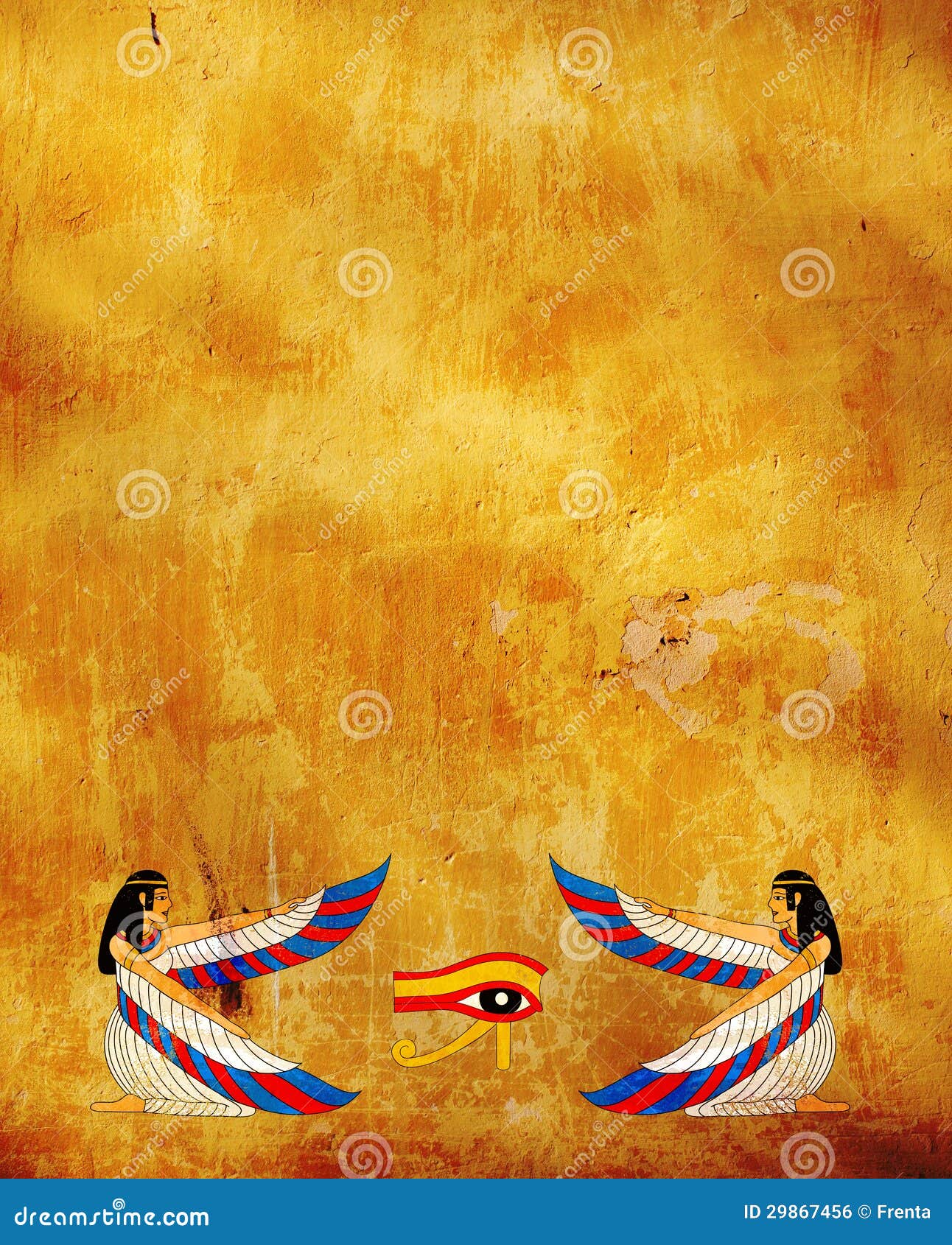 Isis stock illustration. Illustration of eastern, horizontal - 29867456