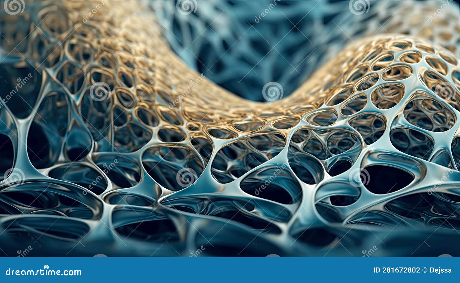 Background, Embossed Surface, Mesh Structure, Infinity Style. Light ...