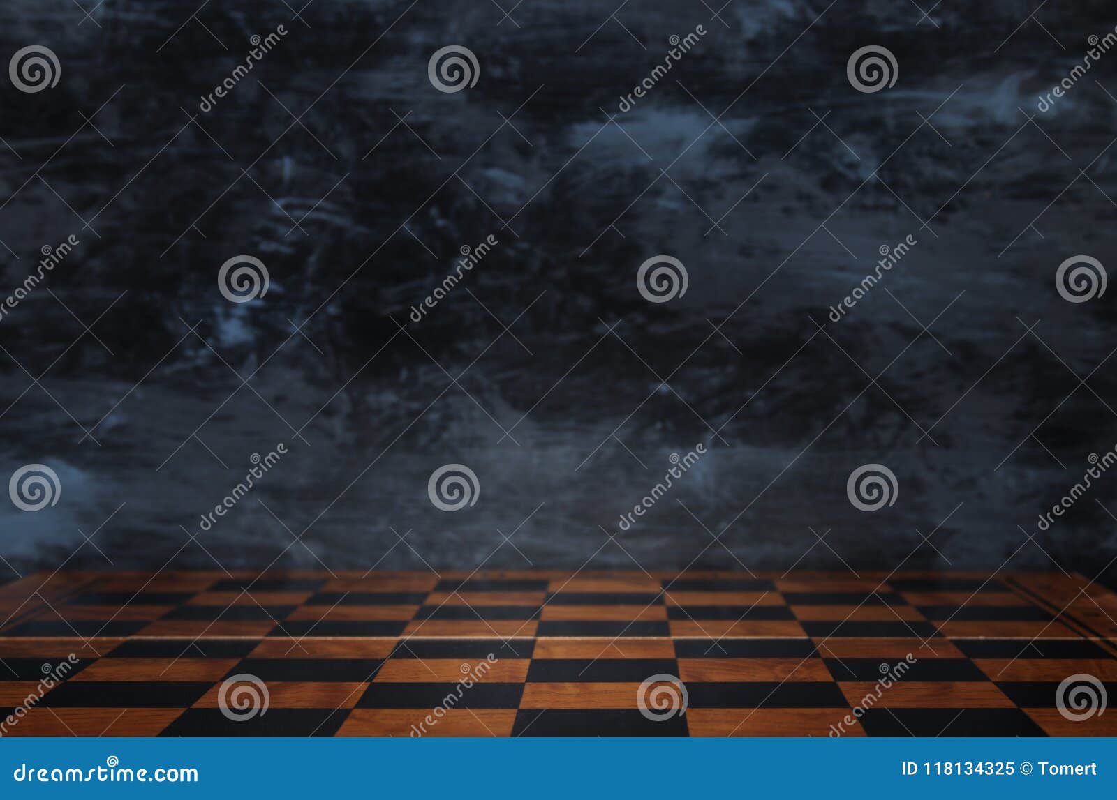 Background of Empty Chess Board Stock Image - Image of decision, piece ...