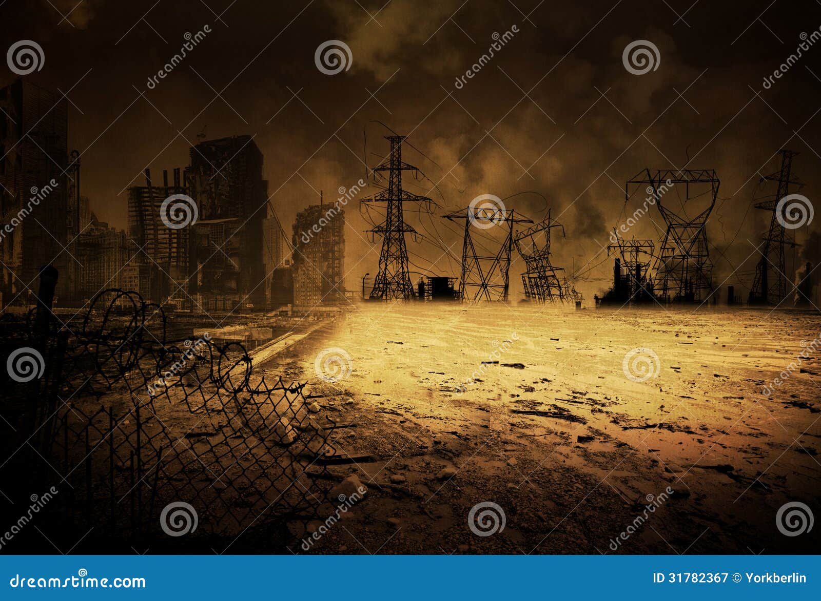 Post Apocalyptic Raider Woman Silhouette Royalty-Free Stock Image ...