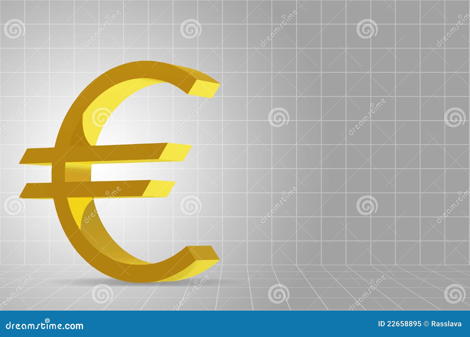 Background of Euro Symbol stock illustration. Illustration of metal ...