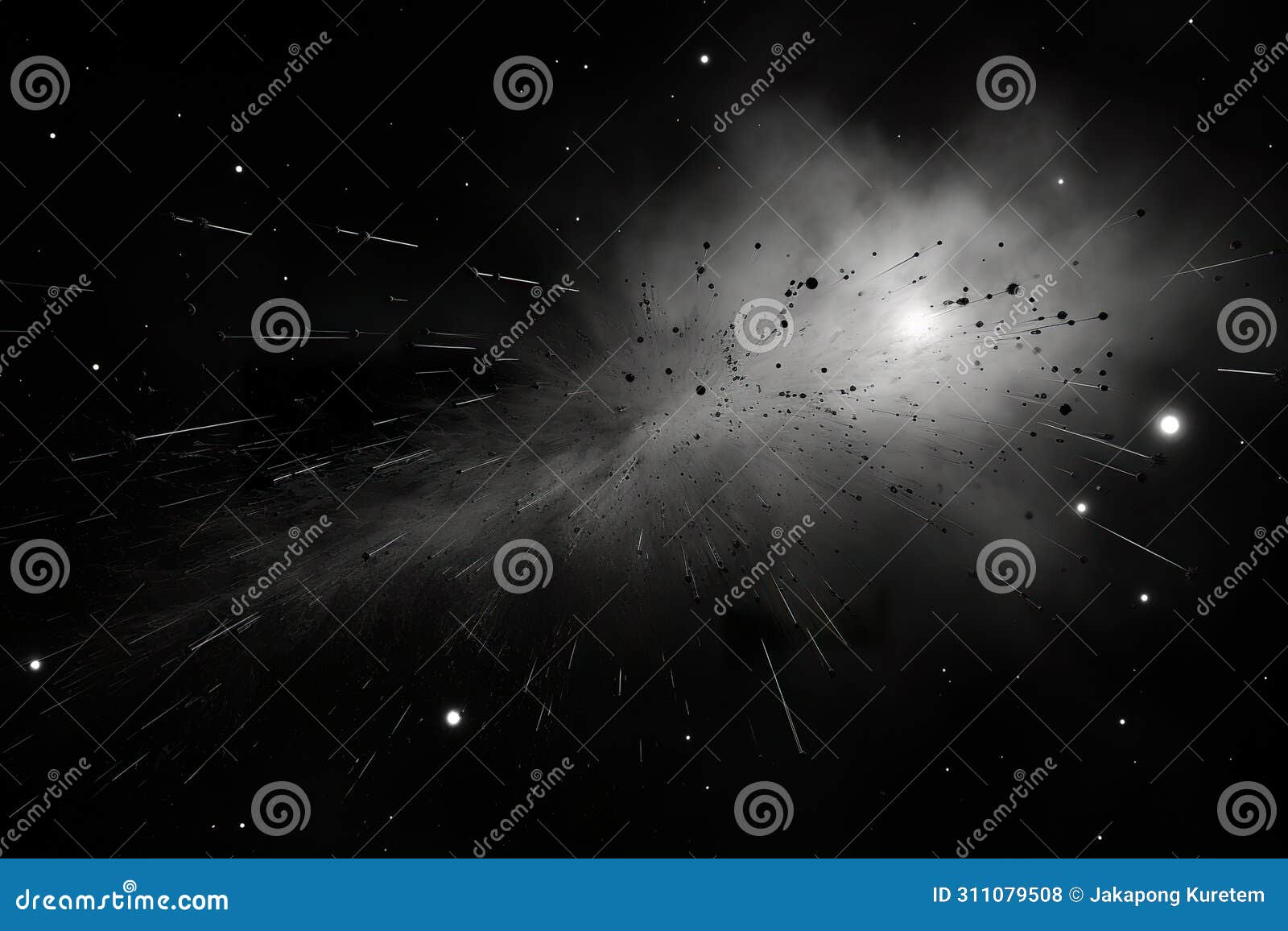 Background Explosion of Stars Cluster Takes Shape in the Solar System ...