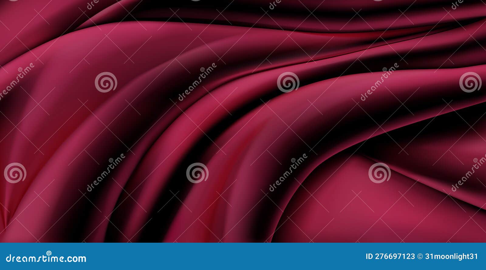 Background of Fabric with Folds Stock Vector - Illustration of effect ...