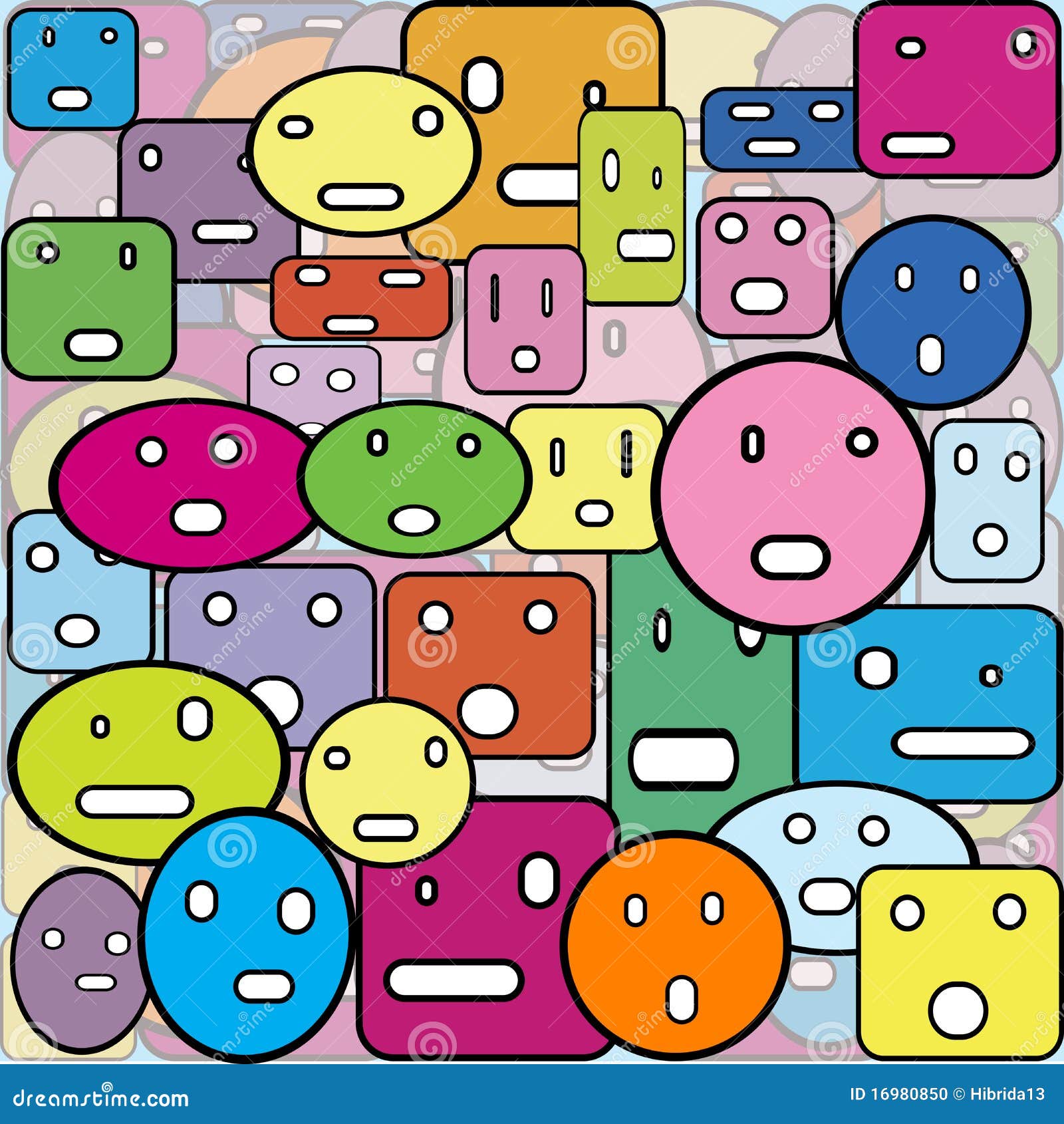 Curious Shapes Stock Illustrations – 223 Curious Shapes Stock ...