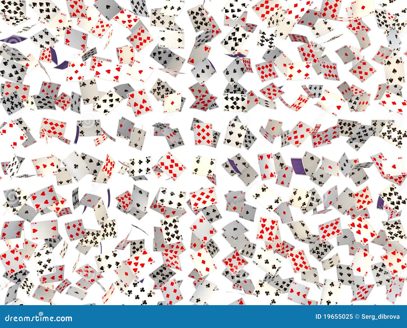 Falling Cards Stock Photography | CartoonDealer.com #37901612