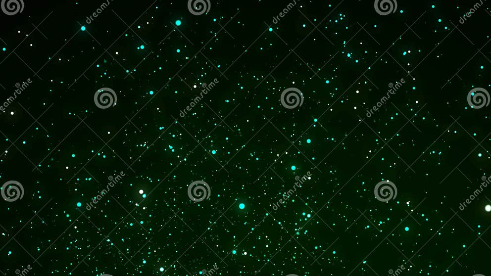 Background of Falling Magic Dust Particles. Abstract Magic Concept ...