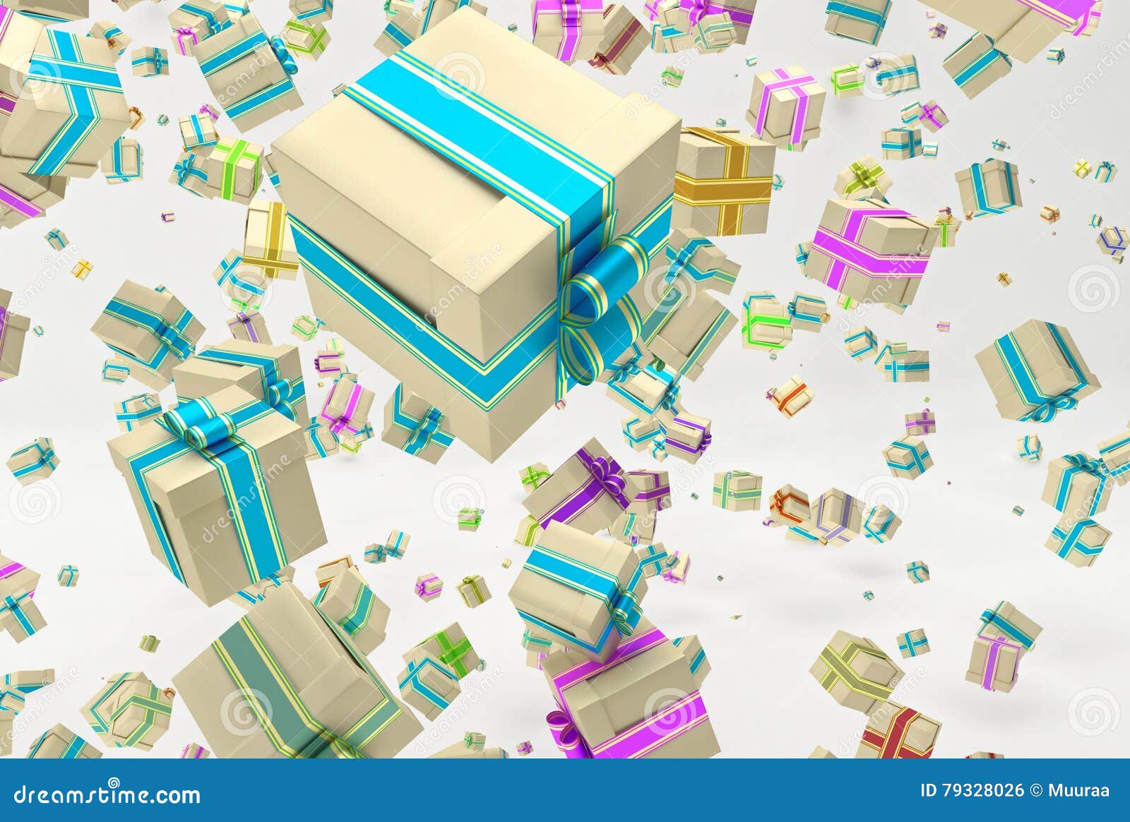 Background with Falling Presents Stock Illustration - Illustration of ... Background with Falling Presents Stock Illustration - Illustration of ...