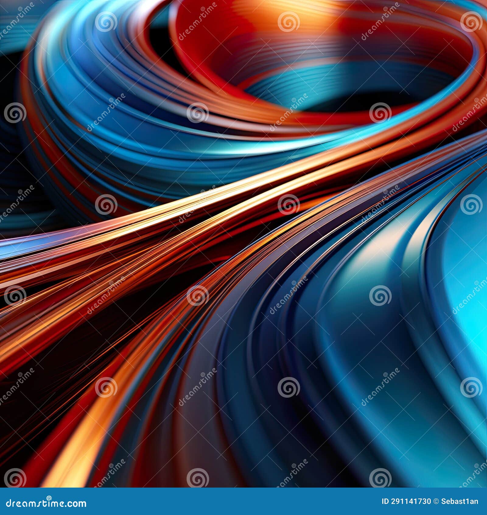 Background Features a Stunning Interplay of Vibrant, Metallic Hues ...