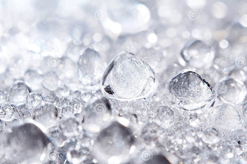 A Background Featuring Crystal Droplets, Creating a Shimmering and ...