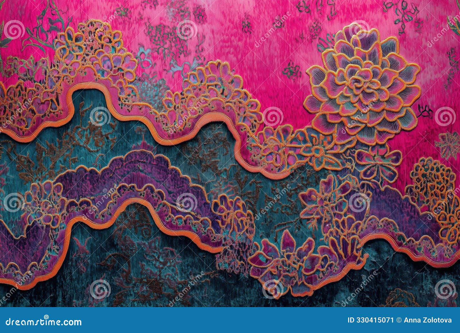 A Background Featuring the Intricate and Unique Patterns of Batik ...