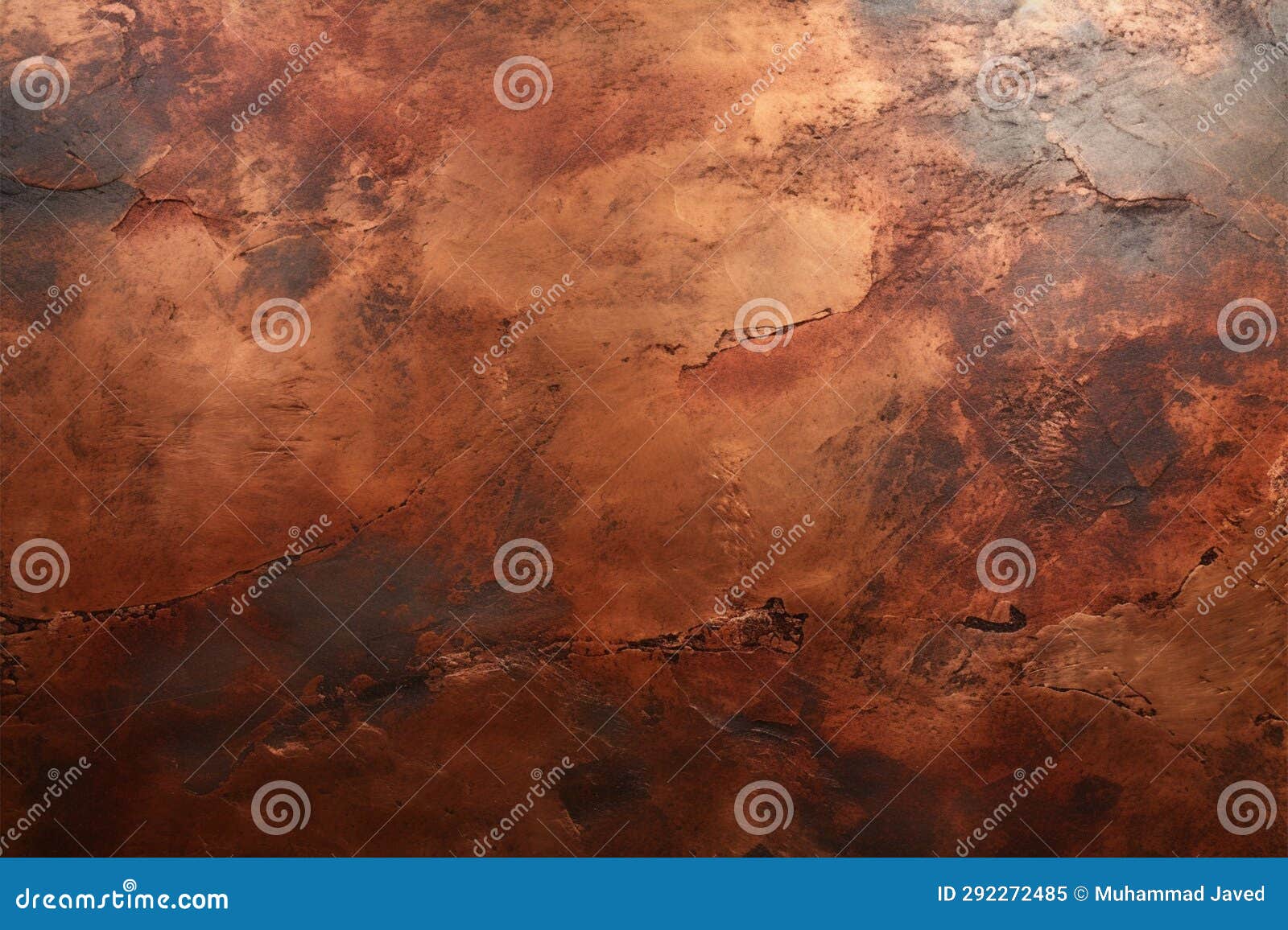 Background Featuring the Textured Appearance of Stained Copper Metal ...