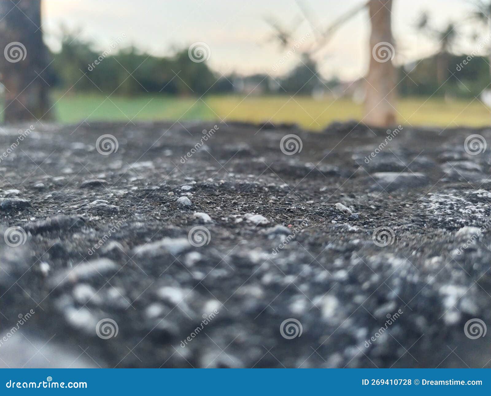 Background of a Field and Rough Stone Surface Stock Photo - Image of ...