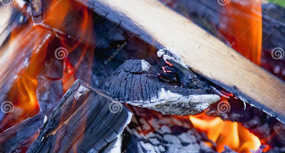 Background of Fire As a Symbol of Eternal Torment Stock Photo - Image ...
