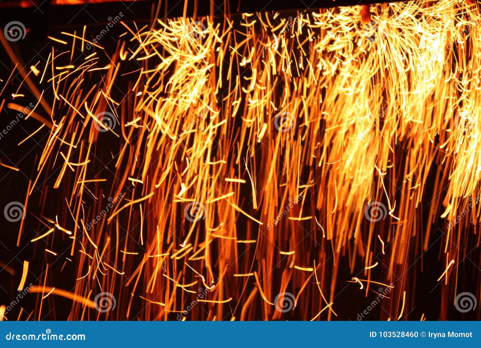 Background with fire spark stock photo. Image of bright - 103528460