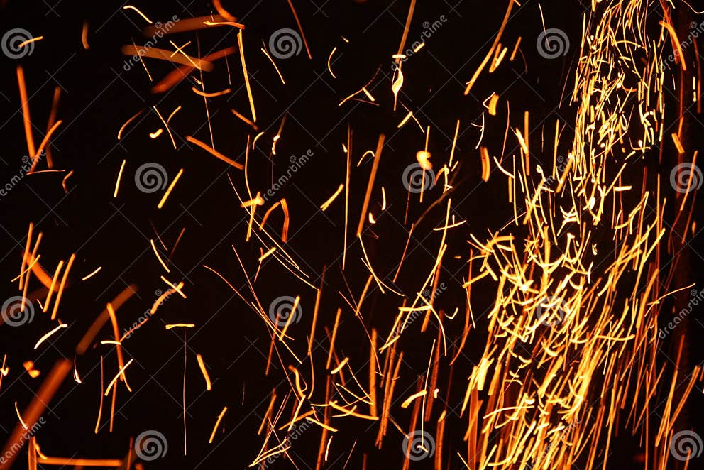 Background with fire spark stock photo. Image of fire - 103528464