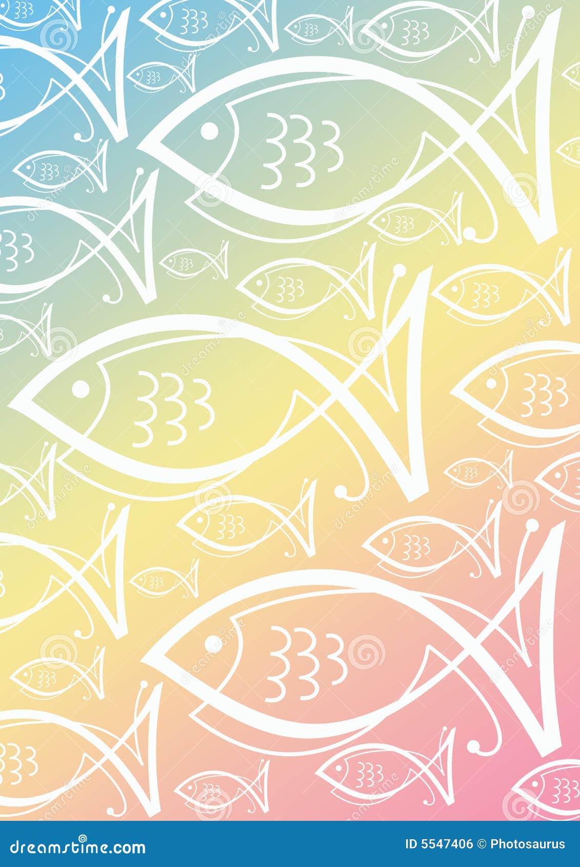 Background fishes stock illustration. Illustration of effect - 5547406