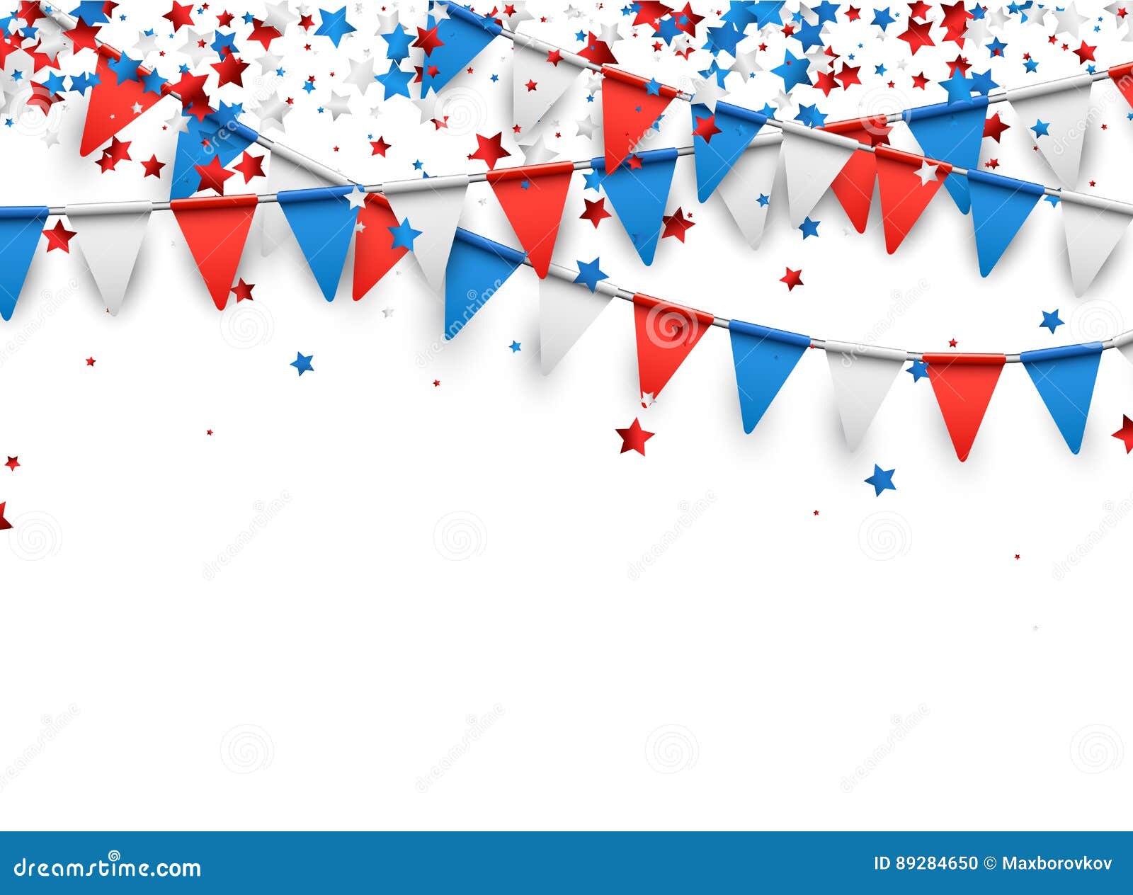 Background with Flags and Stars. Stock Vector - Illustration of stars ...