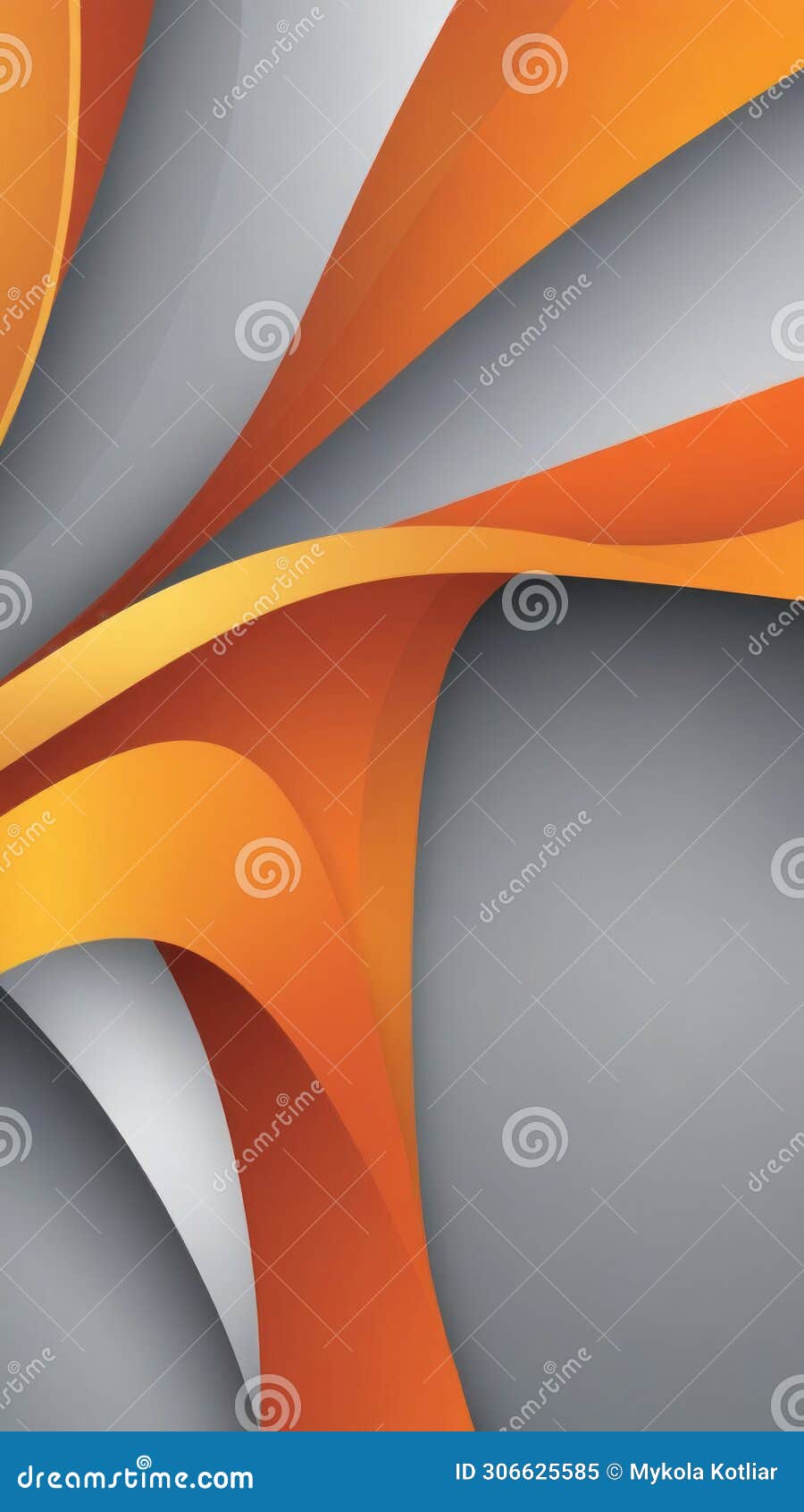 Background from Flared Shapes and Orange Stock Image - Image of ...
