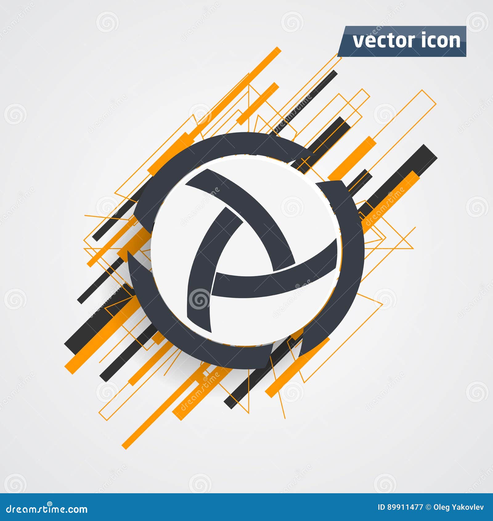 Background Flat Design stock vector. Illustration of globe - 89911477