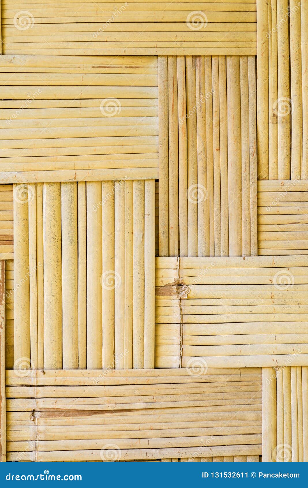 Background of Woven Bamboo Strips Stock Image - Image of texture ...