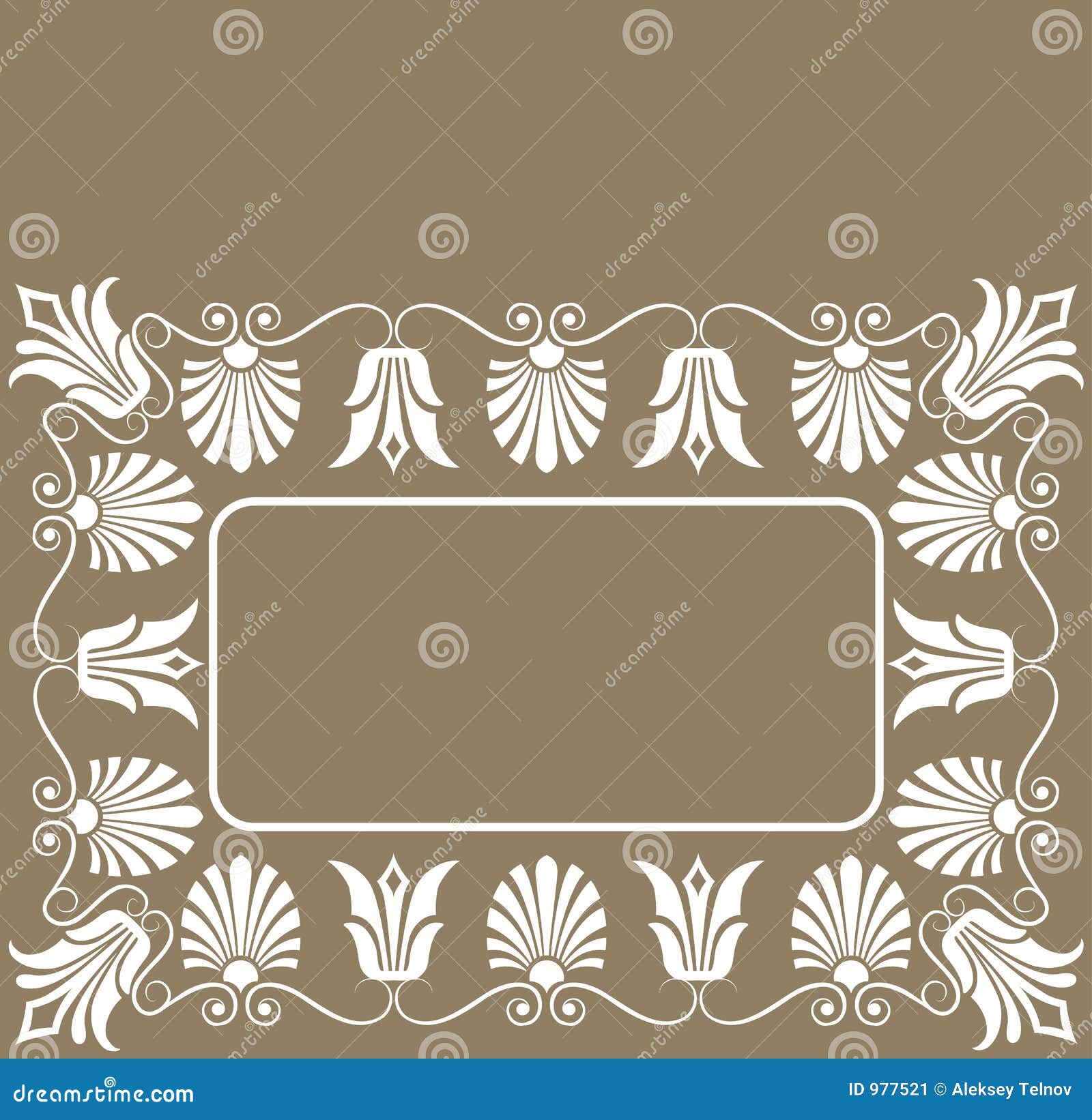 Background Flower Frame, Elements for Design, Vector Stock Vector ...