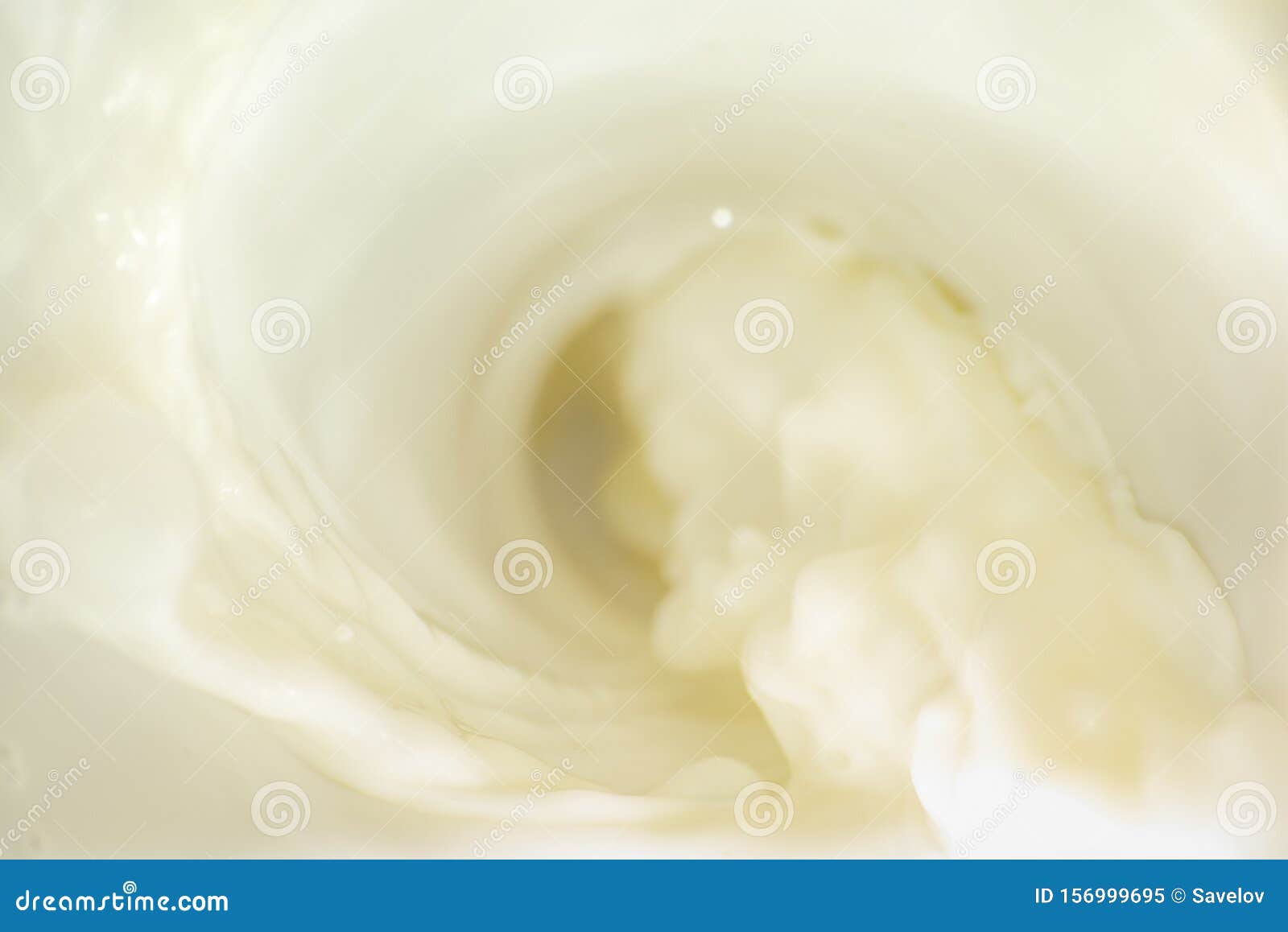 Background with Flowing White Milk, Soft Focus Stock Image - Image of ...