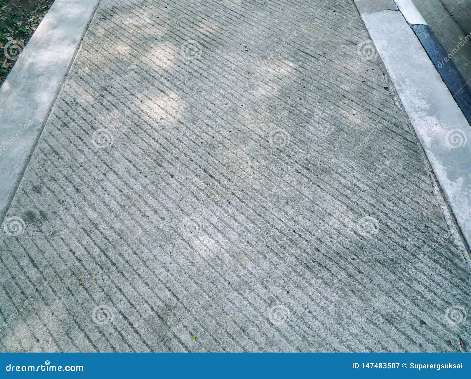 Background of Footpath with Lines Pattern Stock Image - Image of ...