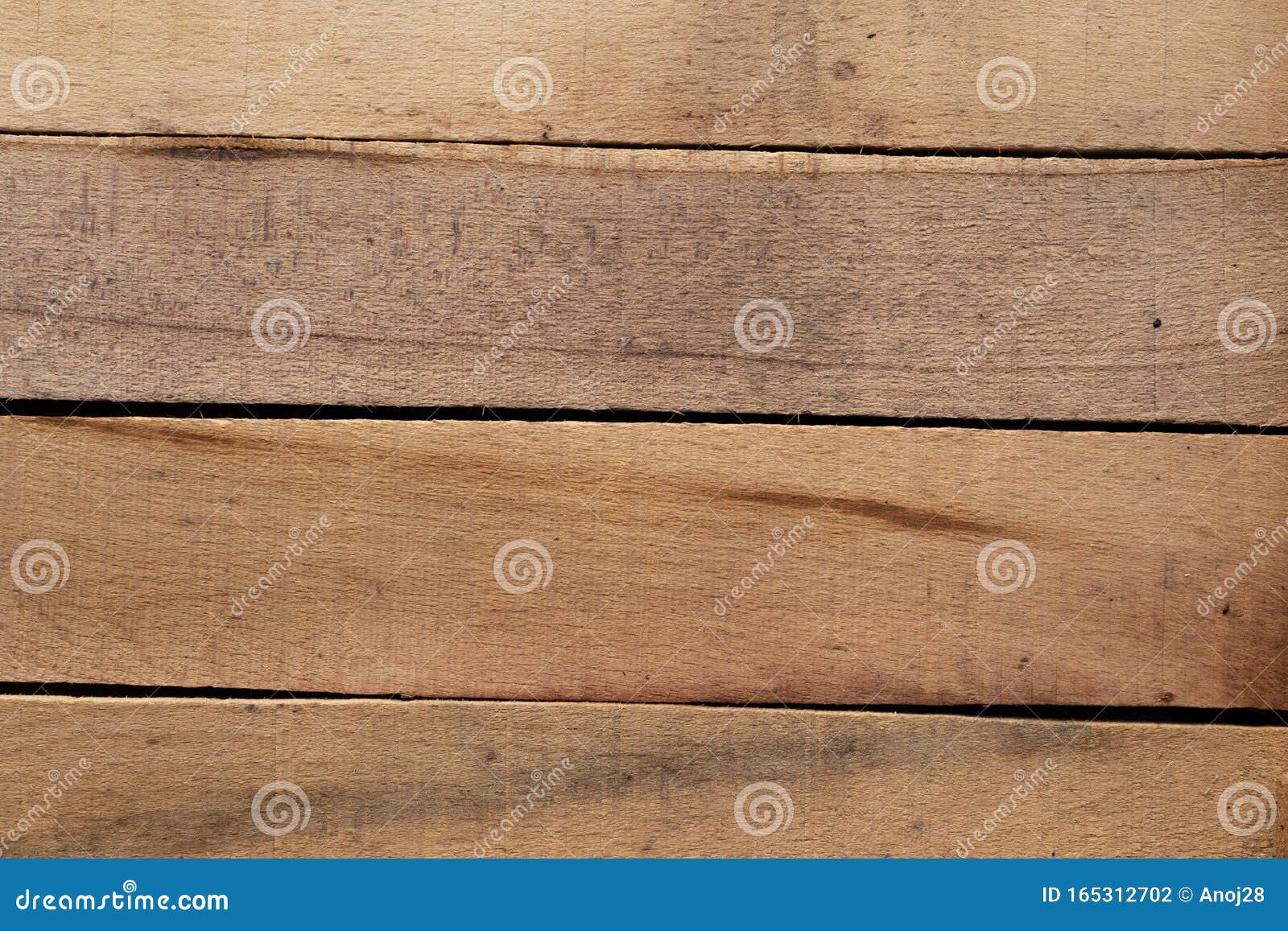 Background in the Form of Four Horizontal Boards of Brown Color Stock ...