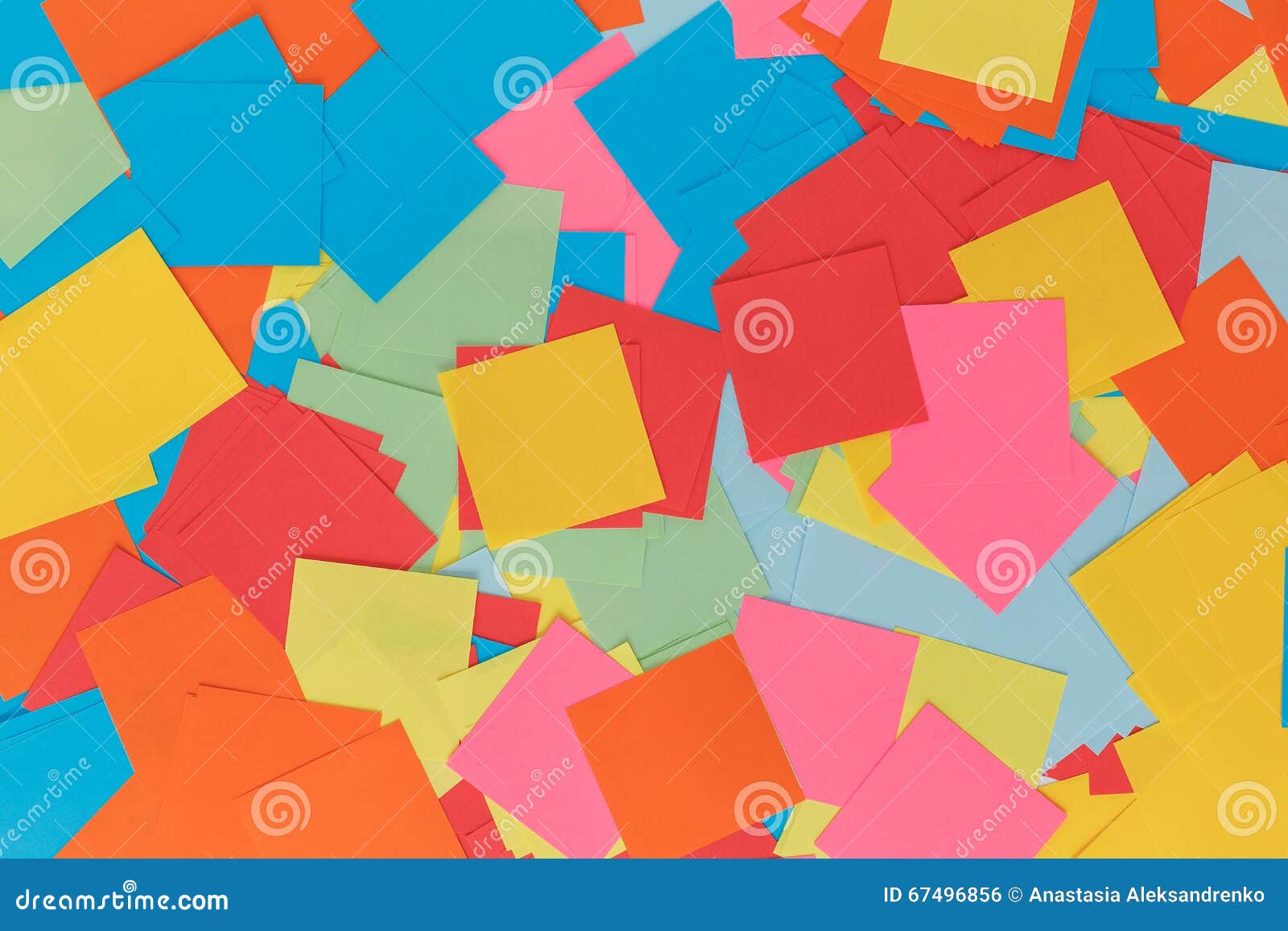 The Background in the Form of Scattered Stickers Stock Photo - Image of ...