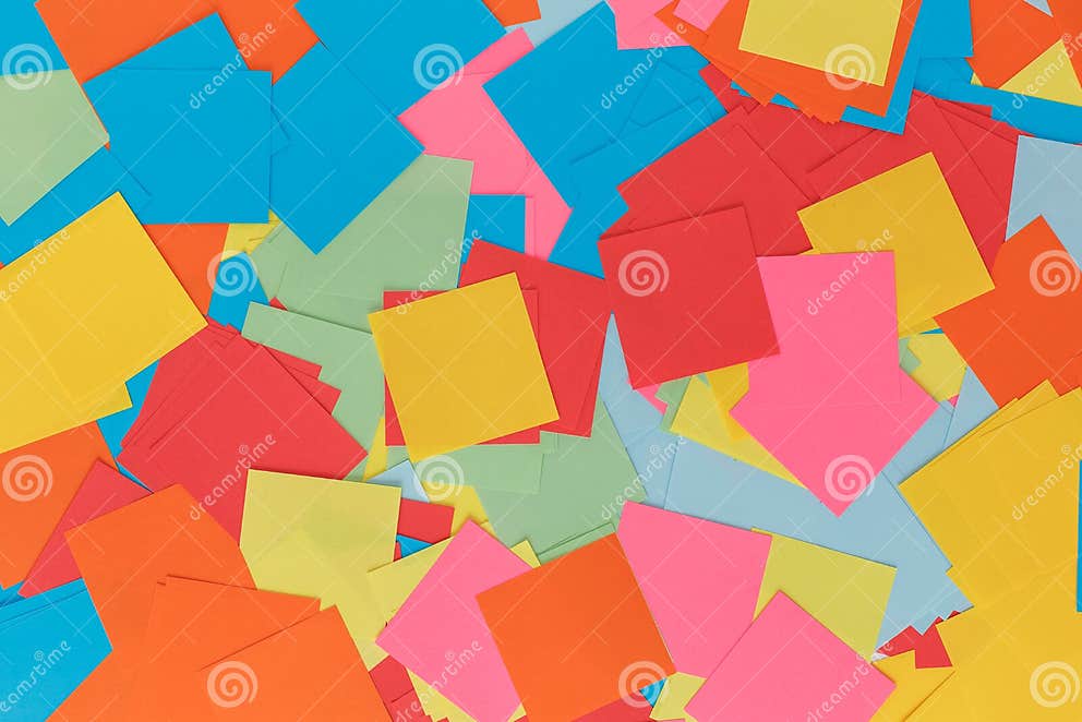 The Background in the Form of Scattered Stickers Stock Photo - Image of ...