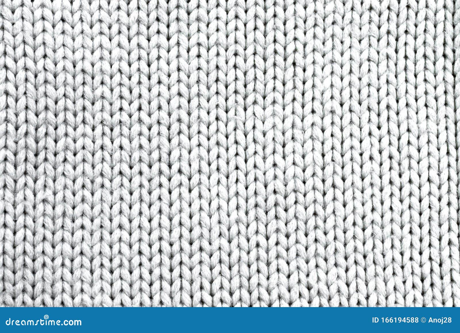 Background in the Form of a White Knitted Wool Product with a Arranged ...