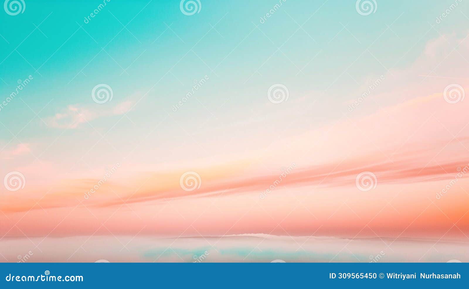 Background Formed by a Bright Pastel Authentic Sky during Sunset ...