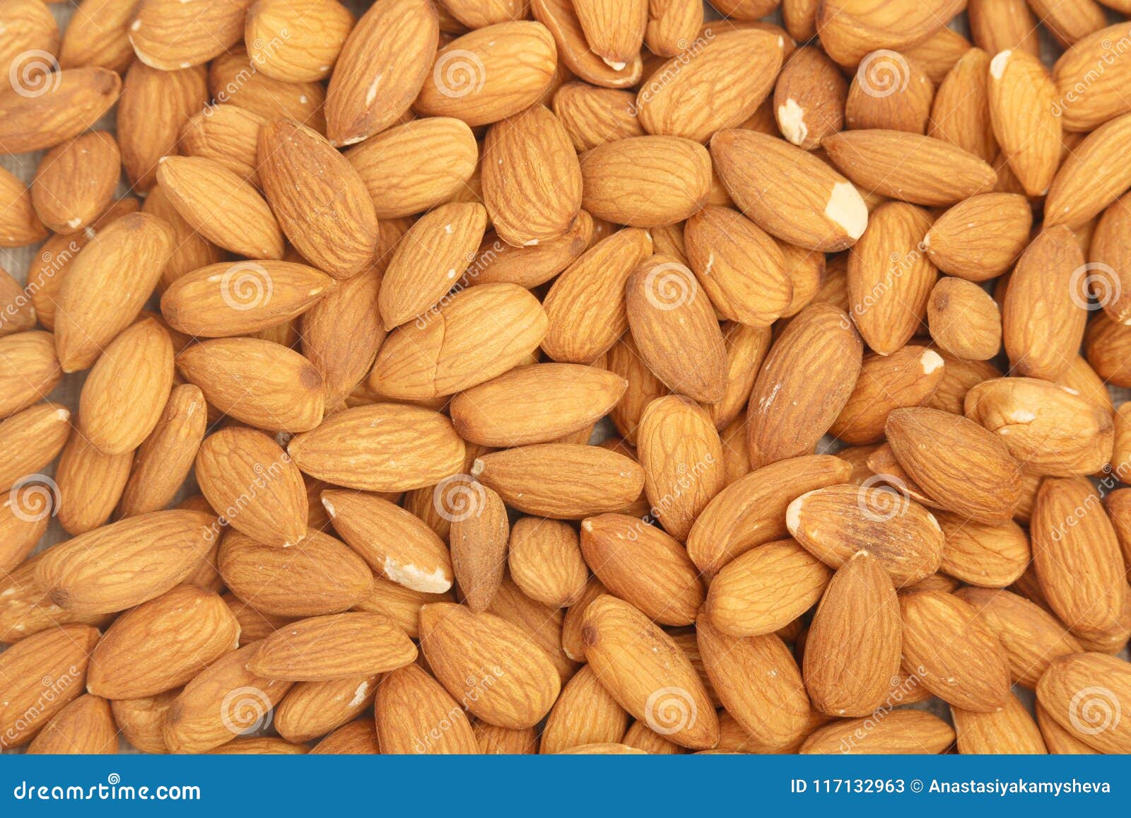 A Texture for Background with Almond Stock Image - Image of formed ...