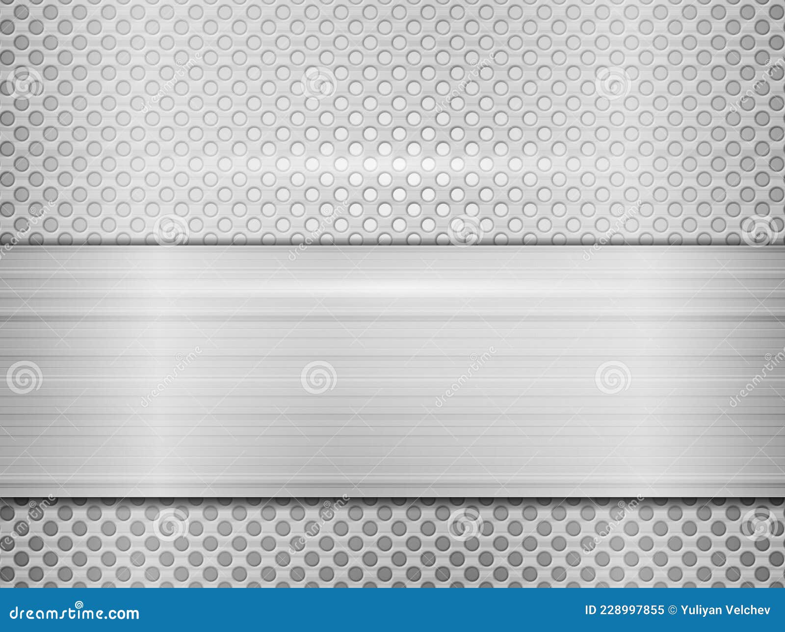 Metal sheet stock vector. Illustration of grid, material - 228997855