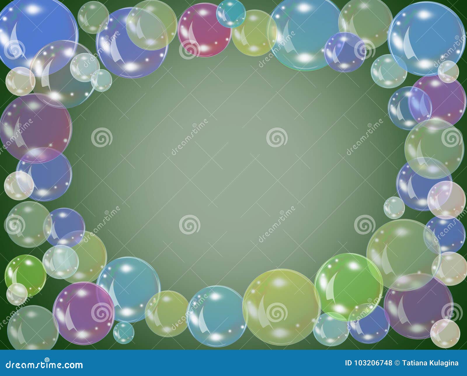 Bubble frame stock illustration. Illustration of birthday - 103206748