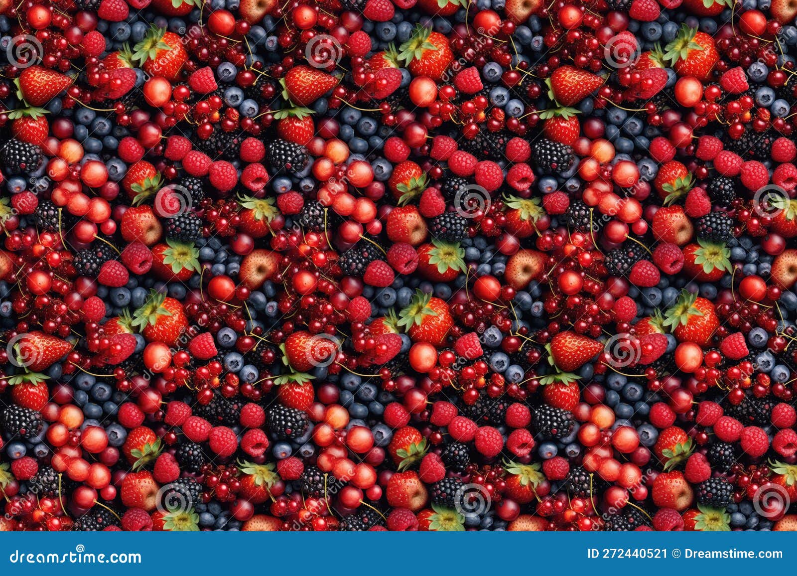 Background from Fresh Berries. AI Generated Stock Illustration ...