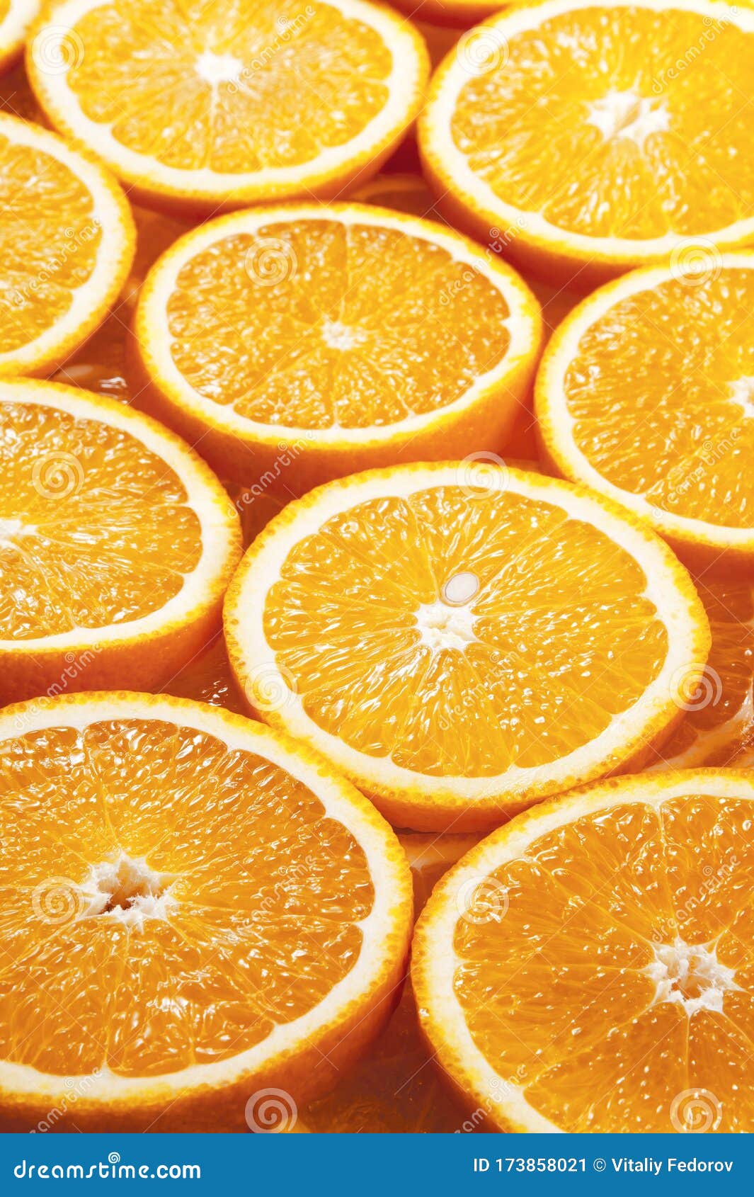 Background from Fresh Orange Slices. Stock Image - Image of peel, color ...
