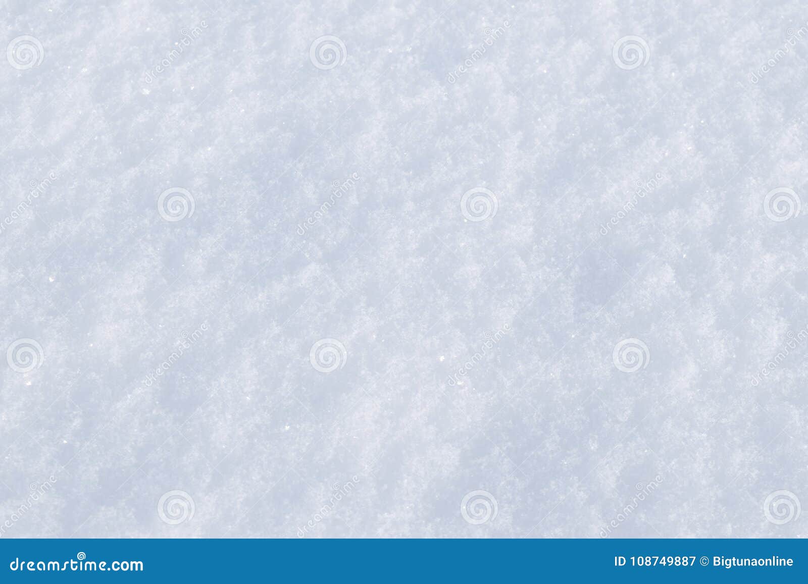 Background of Fresh Snow Texture in Blue Tone. Snow and Christmas ...