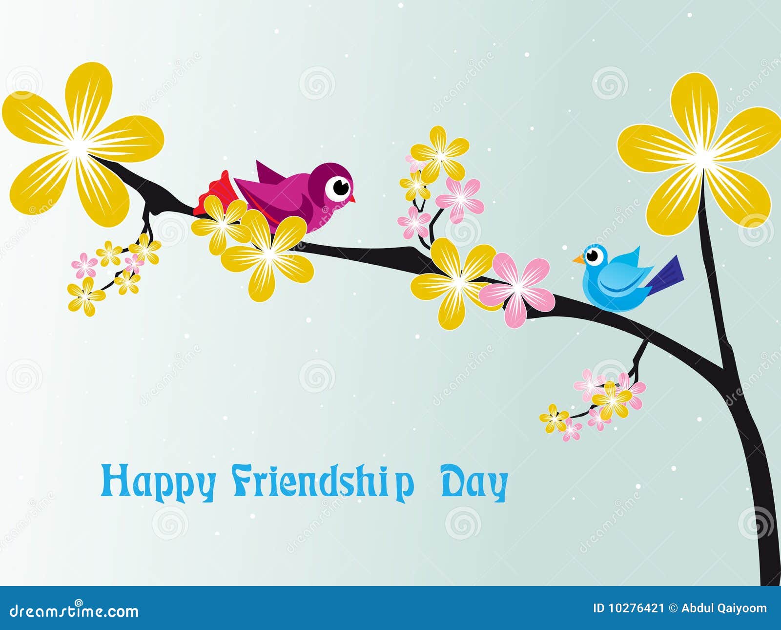 Background for Friendship Day Stock Vector - Illustration of backdrop ...