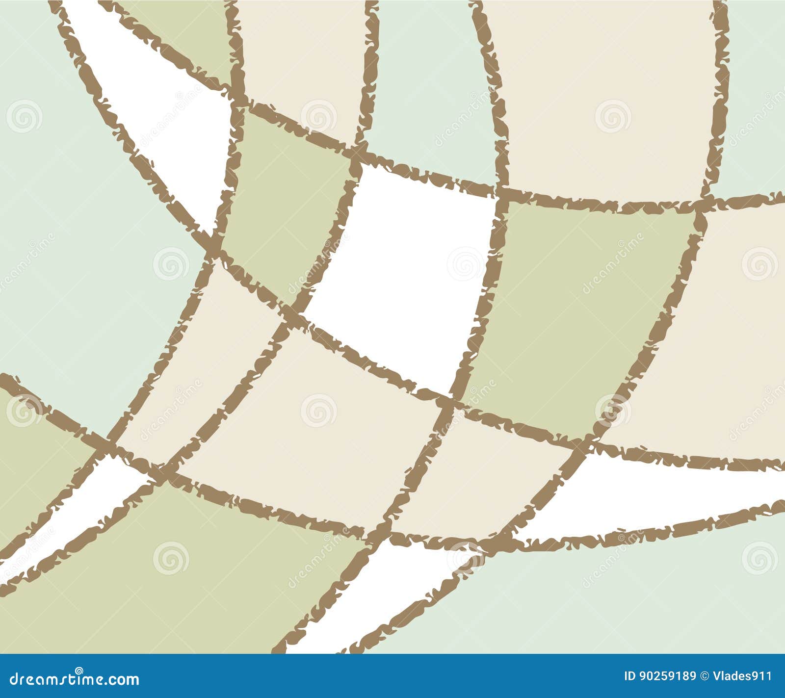 Background Frontal Curved Lines and Curved Figures Stock Illustration ...