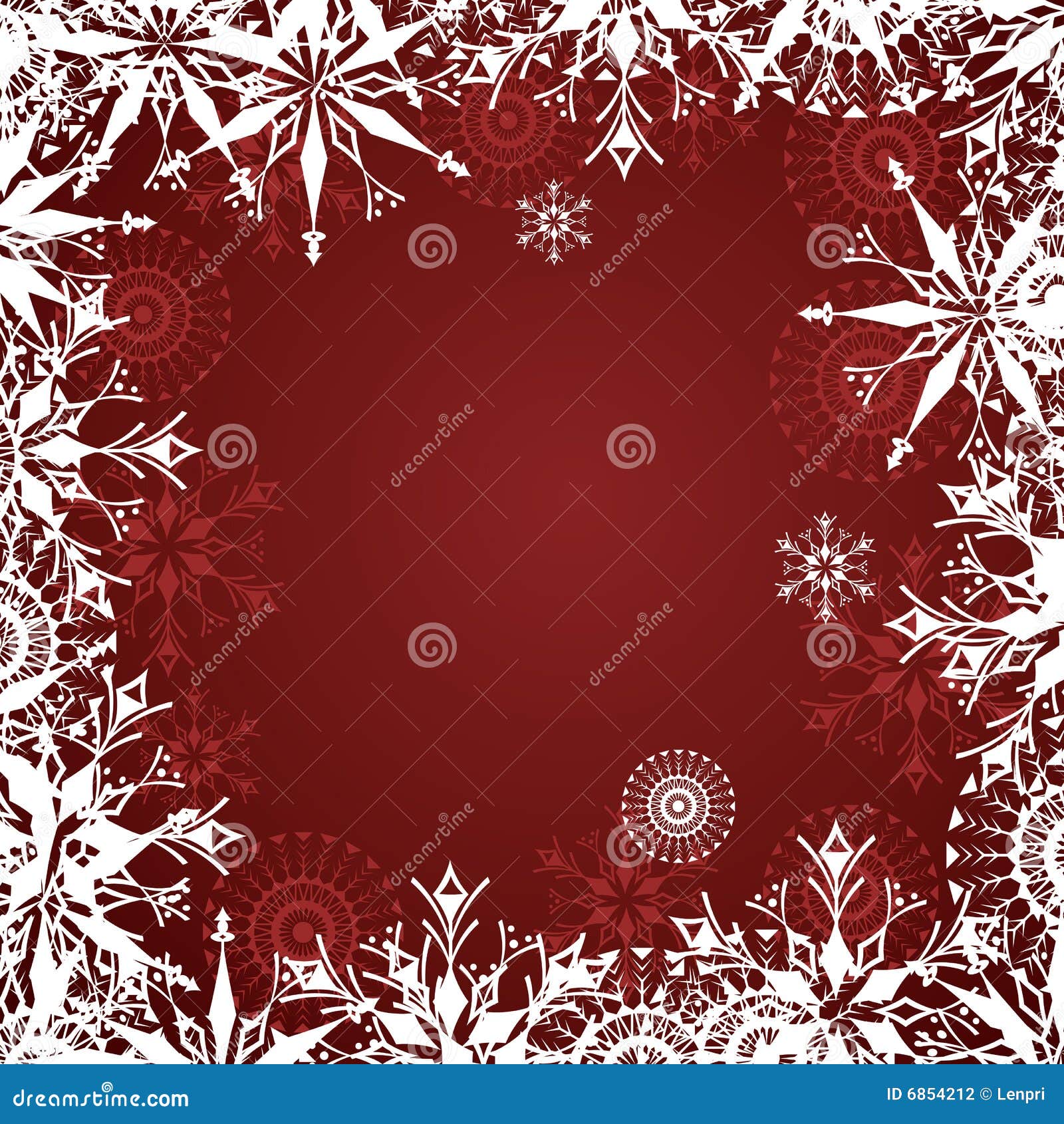 Background With Frosty Patterns Vector Illustration | CartoonDealer.com ...