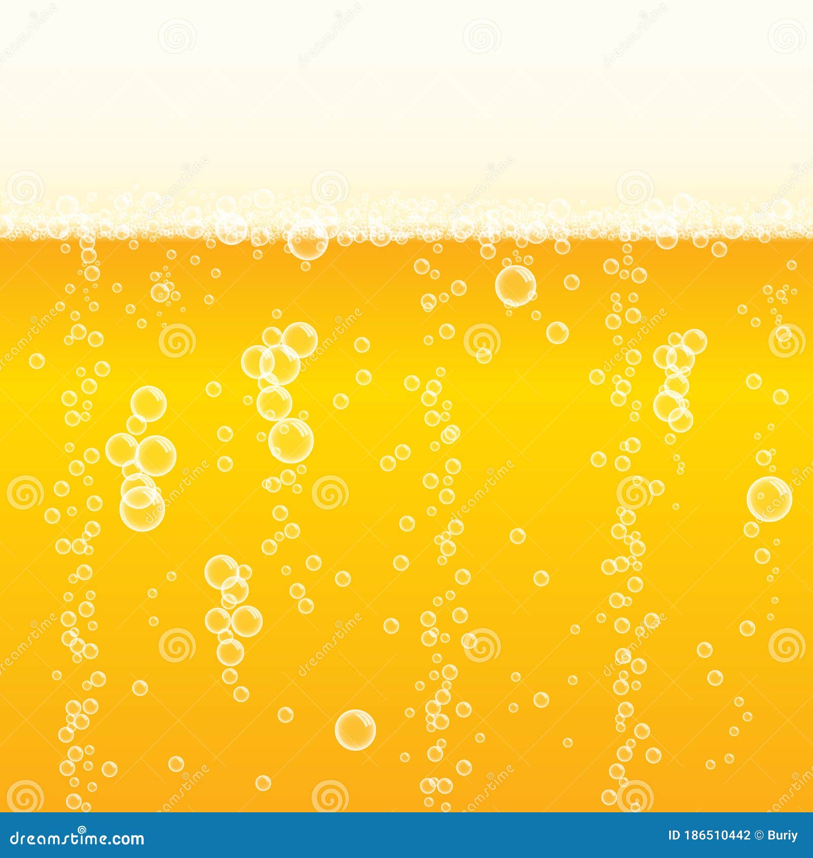 Background Frothy Lager Beer Stock Vector - Illustration of vector ...